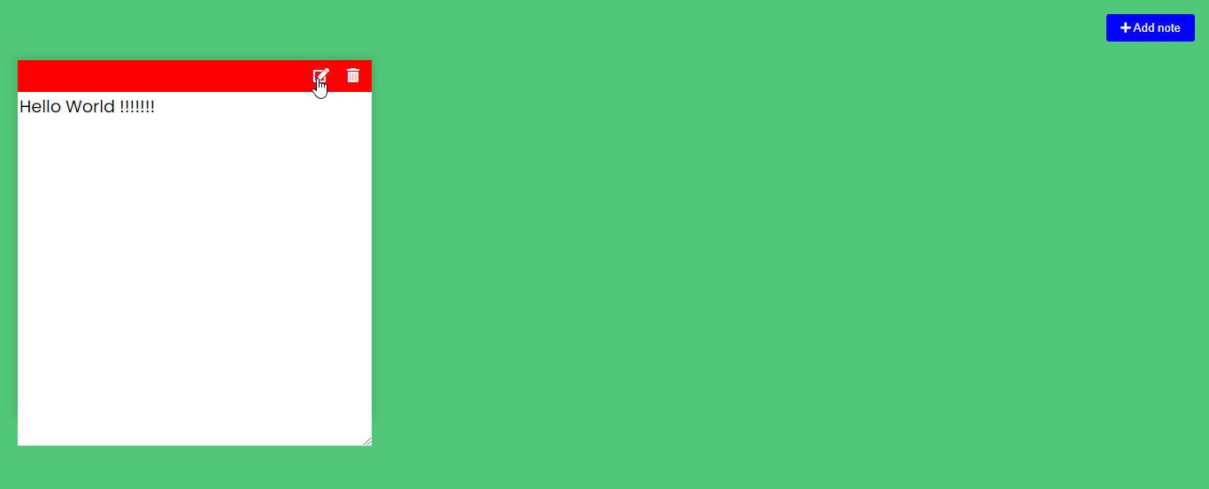 Magic Notes App In Javascript With Source Code Sourcecodester